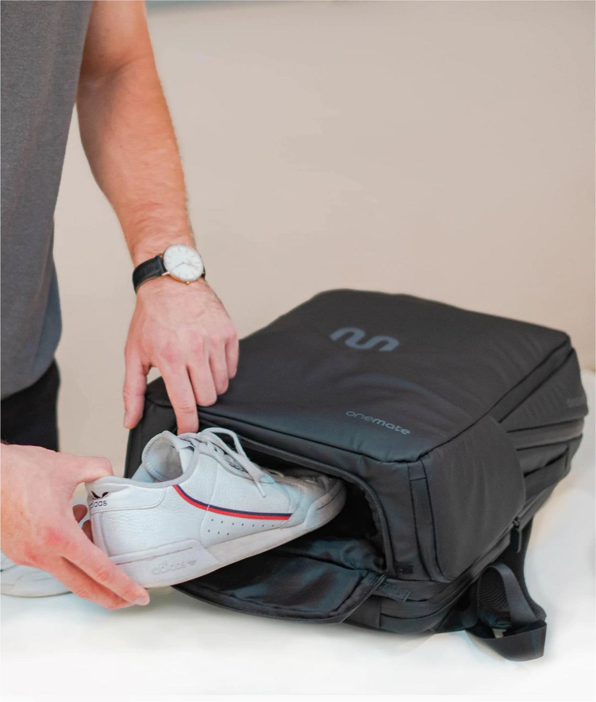 onemate Rucksack “Backpack pro” für Damen & Herren